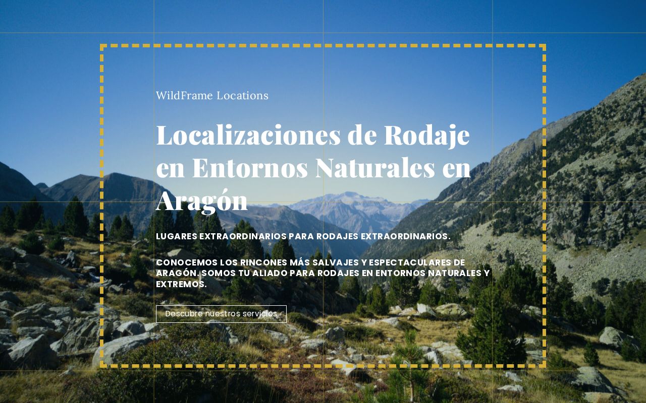 Localizaciones de Rodaje en Entornos Naturales | WildFrame Locations